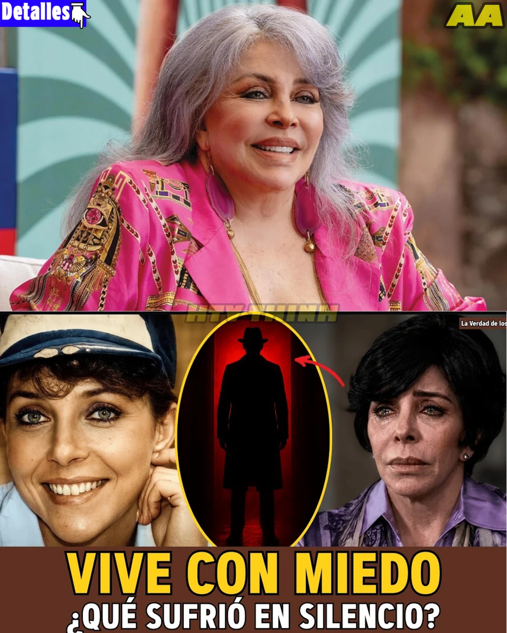 Verónica Castro: De "Rosa Salvaje" a Vivir con Miedo a Su Propia Sangre ...