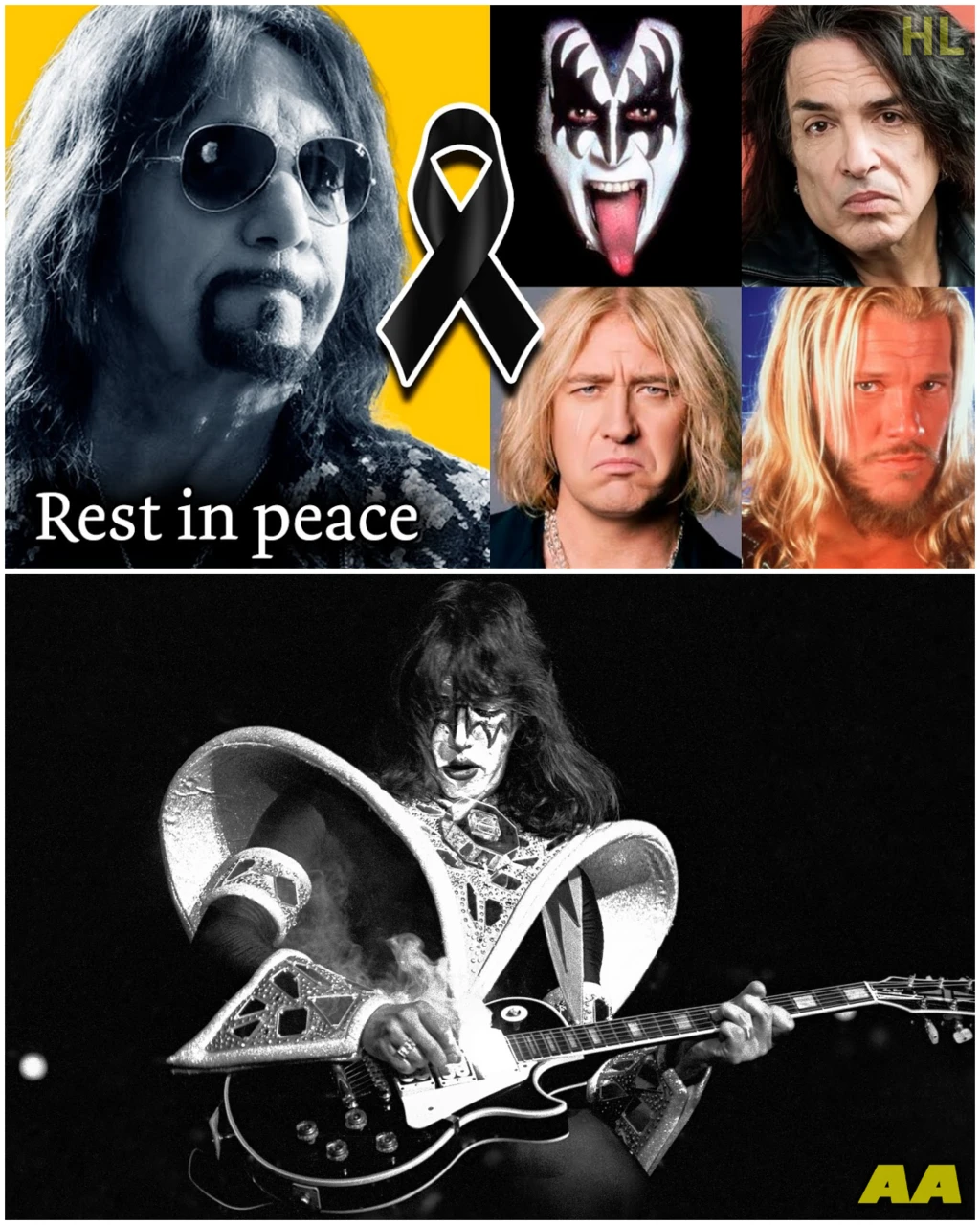 ⭐ Del Escenario a la Eternidad: Cómo el Mundo del Rock Dice Adiós a Ace ...