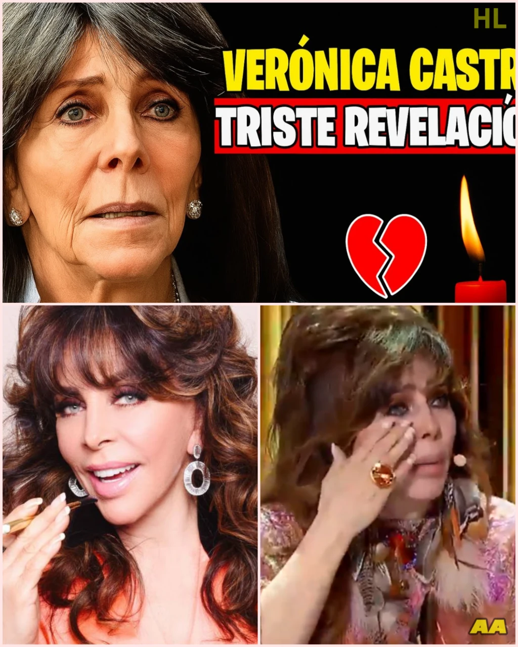 🚨 A sus 71 Años, Verónica Castro Finalmente Admite lo que Todos ...