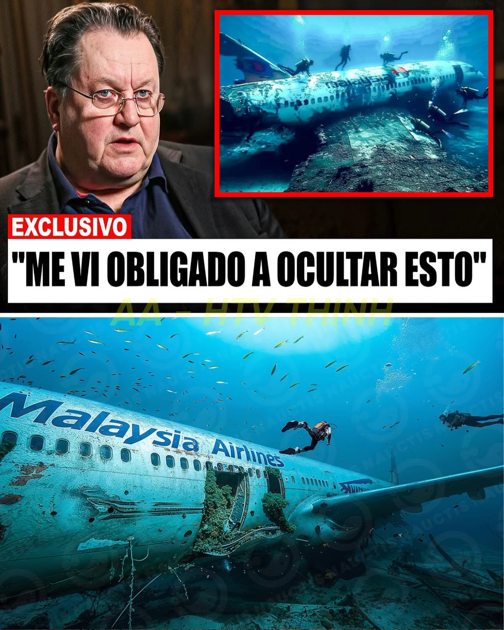 😱 "Descubrí dónde está REALMENTE el MH370 y traje pruebas" Richard ...