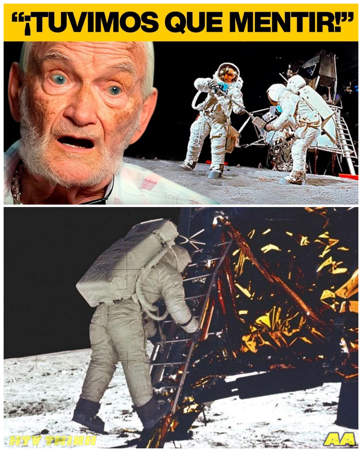 👁️🌑 El silencio que duró medio siglo finalmente se rompe: Buzz Aldrin ...