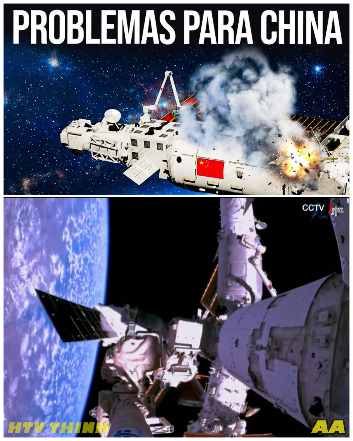 🛰️😱 Crisis en Órbita: Astronautas Atrapados, Daños por Escombros y el ...