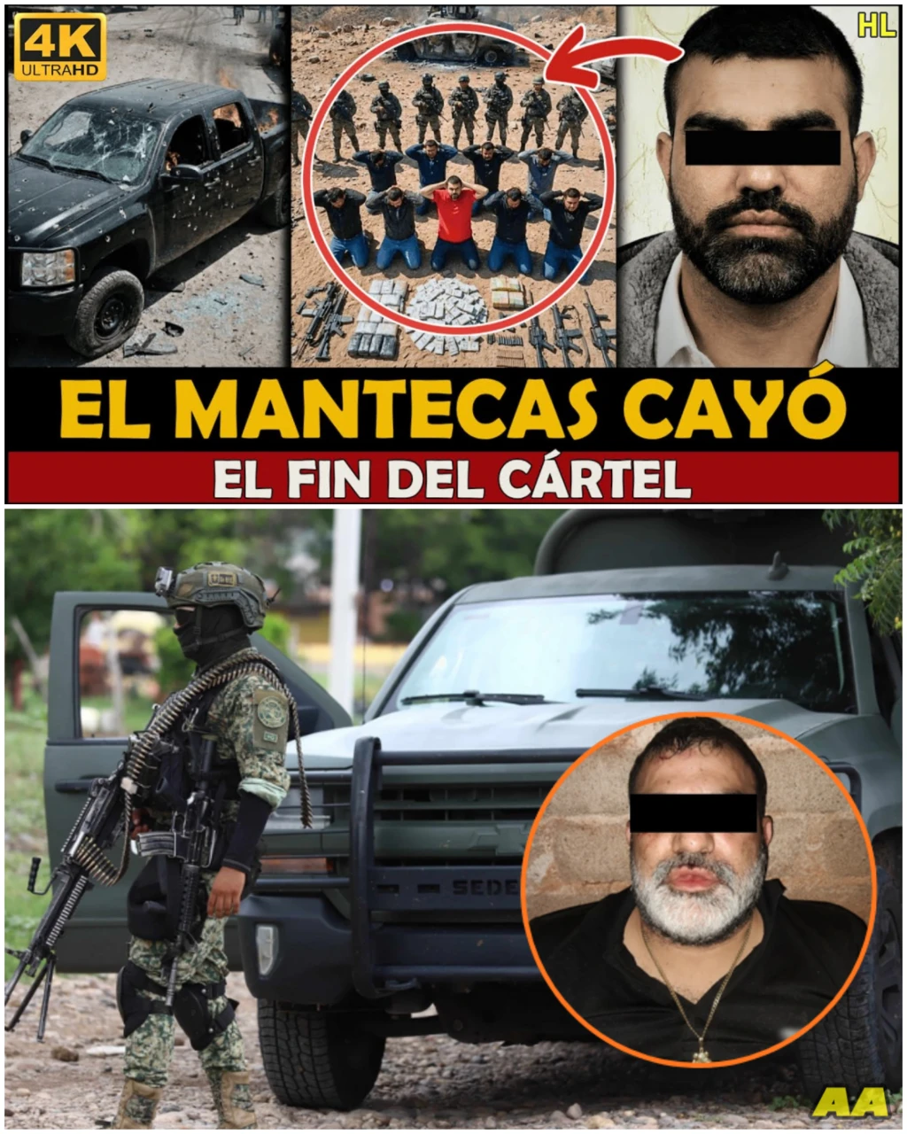 🚨 ¡Harfuch Captura a 'El Mantecas' en un Operativo Épico: ¿Quién Lo ...