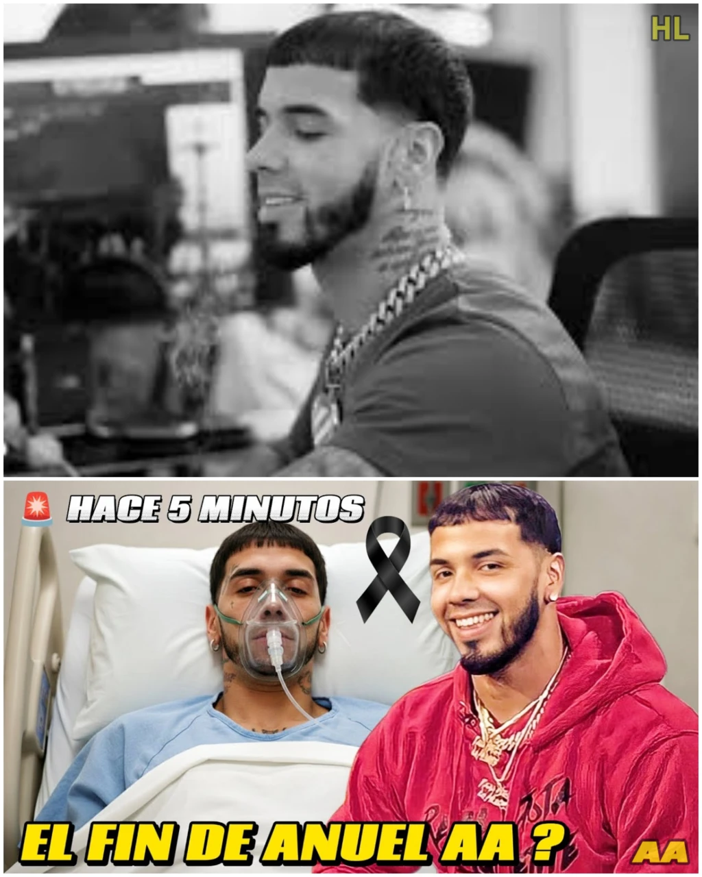 🌪️📸💔 Anuel AA enfrenta su momento más oscuro: rumores, internamiento y ...