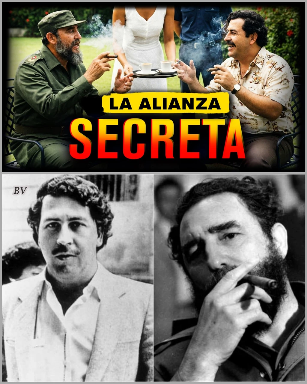 💰 El millón diario: la supuesta alianza secreta entre Castro y Escobar ...