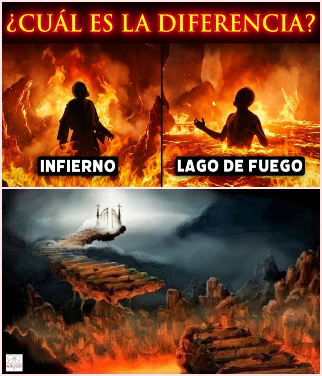 5 Diferencias Entre el Infierno y el Lago de Fuego Según la Biblia 📜 - News