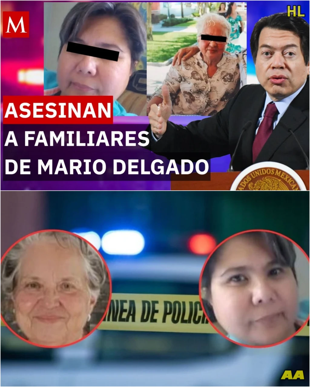 😳 ¡Increíble! El oscuro ase*inato de familiares de Mario Delgado en ...