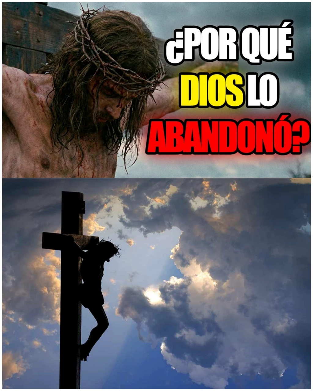 ¡El grito que estremeció al cielo! ¿Por qué Dios abandonó a Jesús en la ...